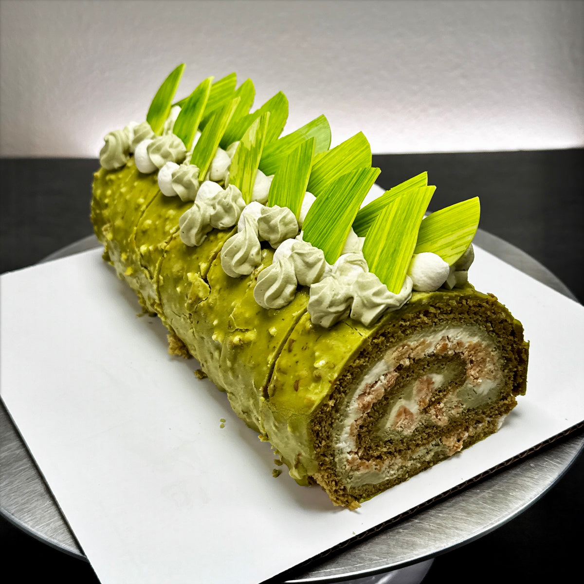 Matcha Roulade - SLICE (Cakes & Cocktails) – Missoula Cakes